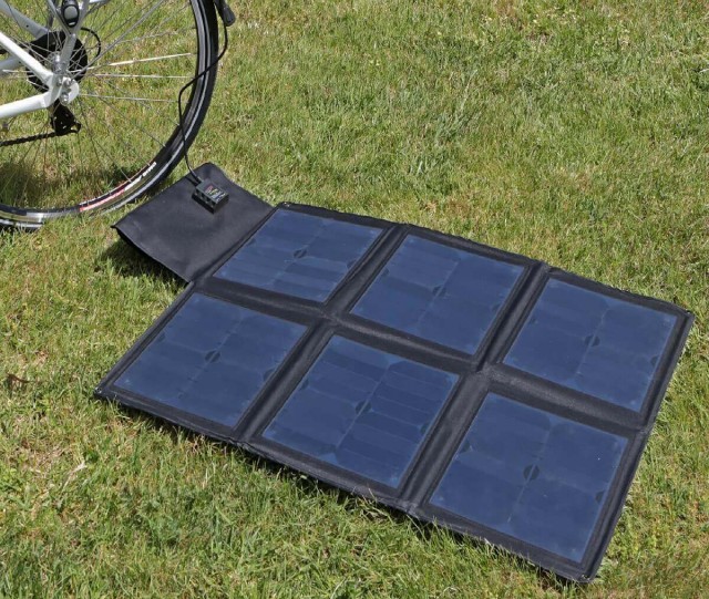 A solar powered e-bike charger - Treadlie