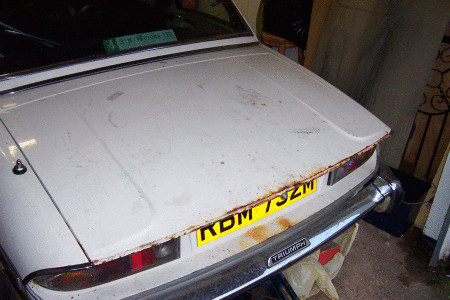 The original boot lid - Triumph Owners