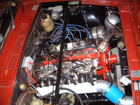 Engine bay near side - Triumph Owners