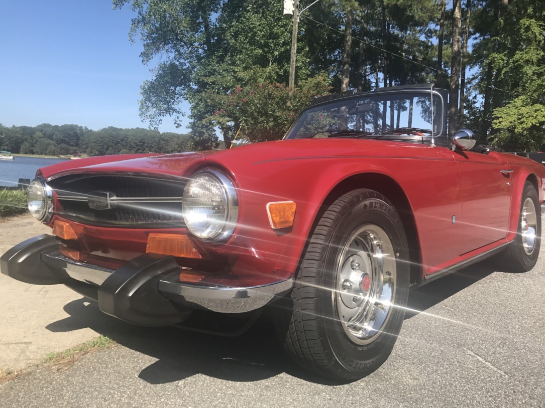 Carmine Red TR6 - Triumph Owners