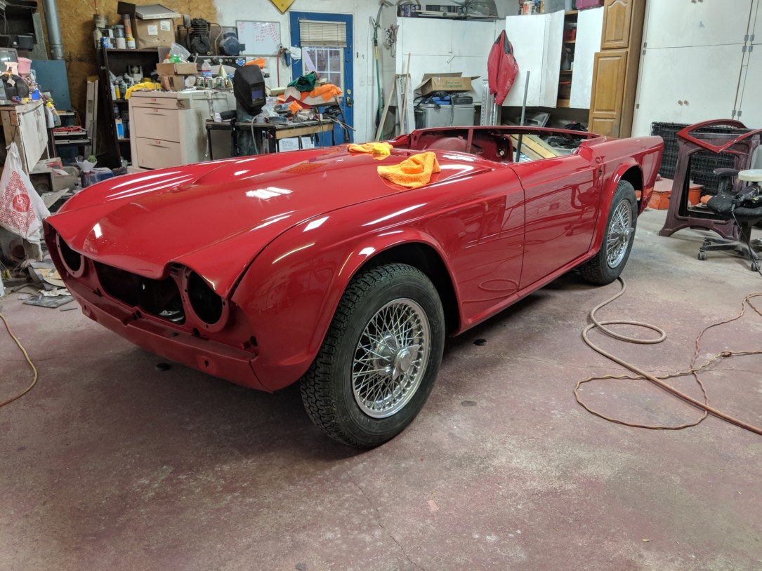Triumph TR4 Restoration Project - Wegs Garage - Triumph Owners