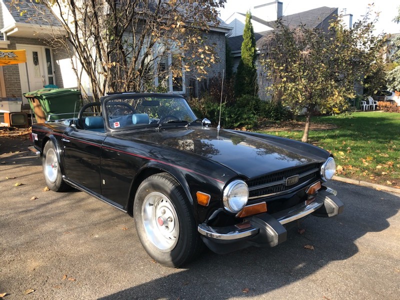 My TR6 1974 original - Triumph Owners