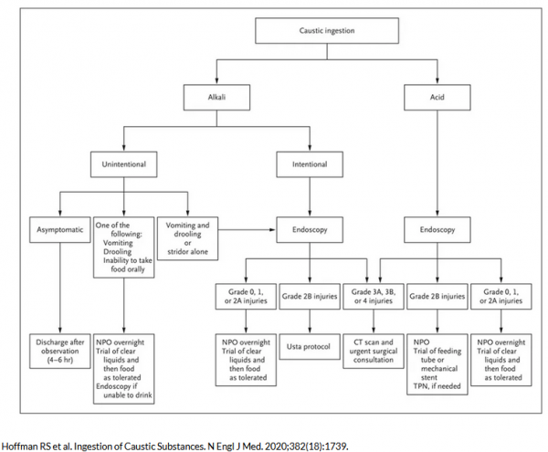 Caustic ingestion - WikEM