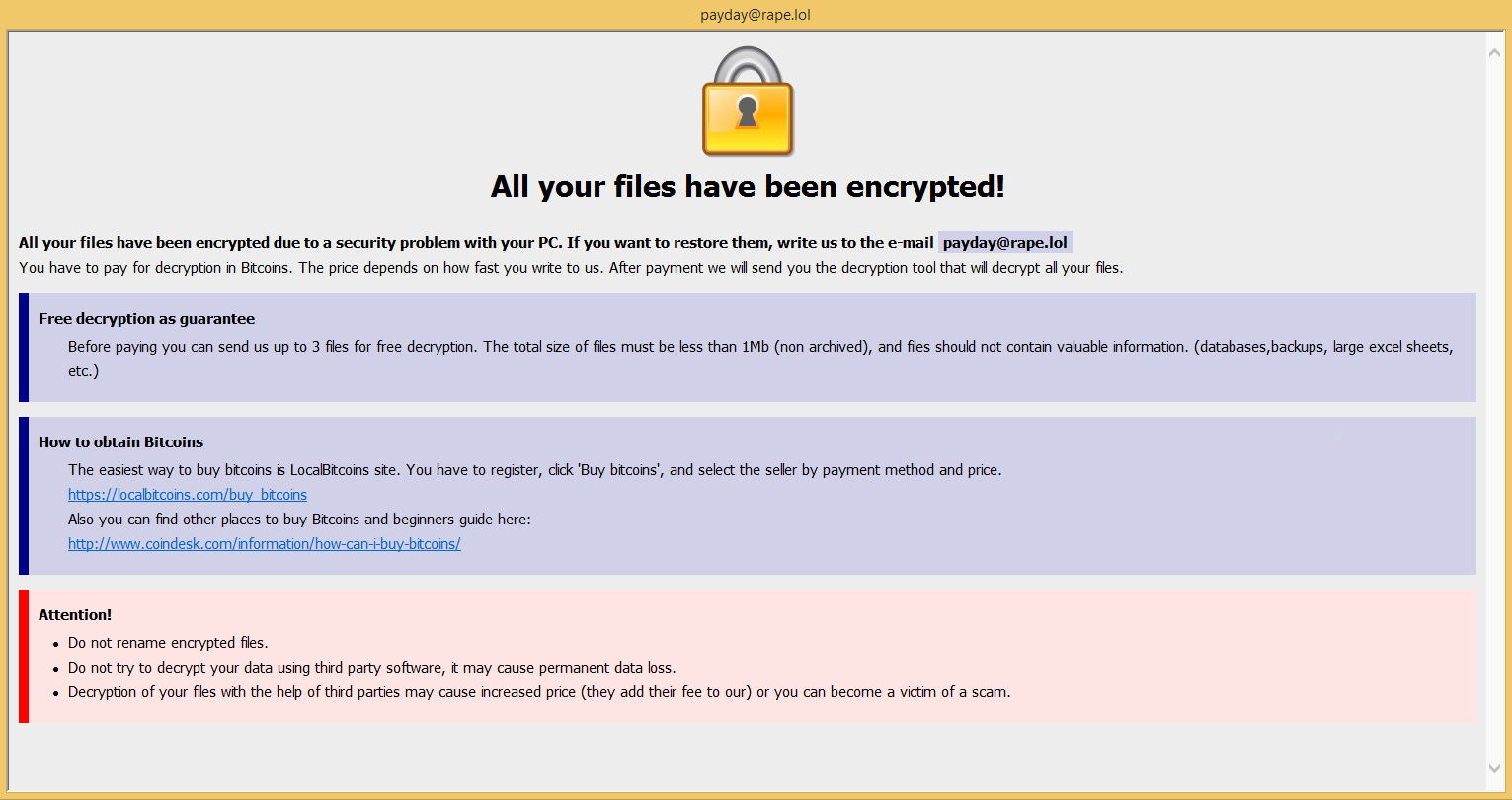 Negotiating With A Ransomware Operator | Australia Wide IT