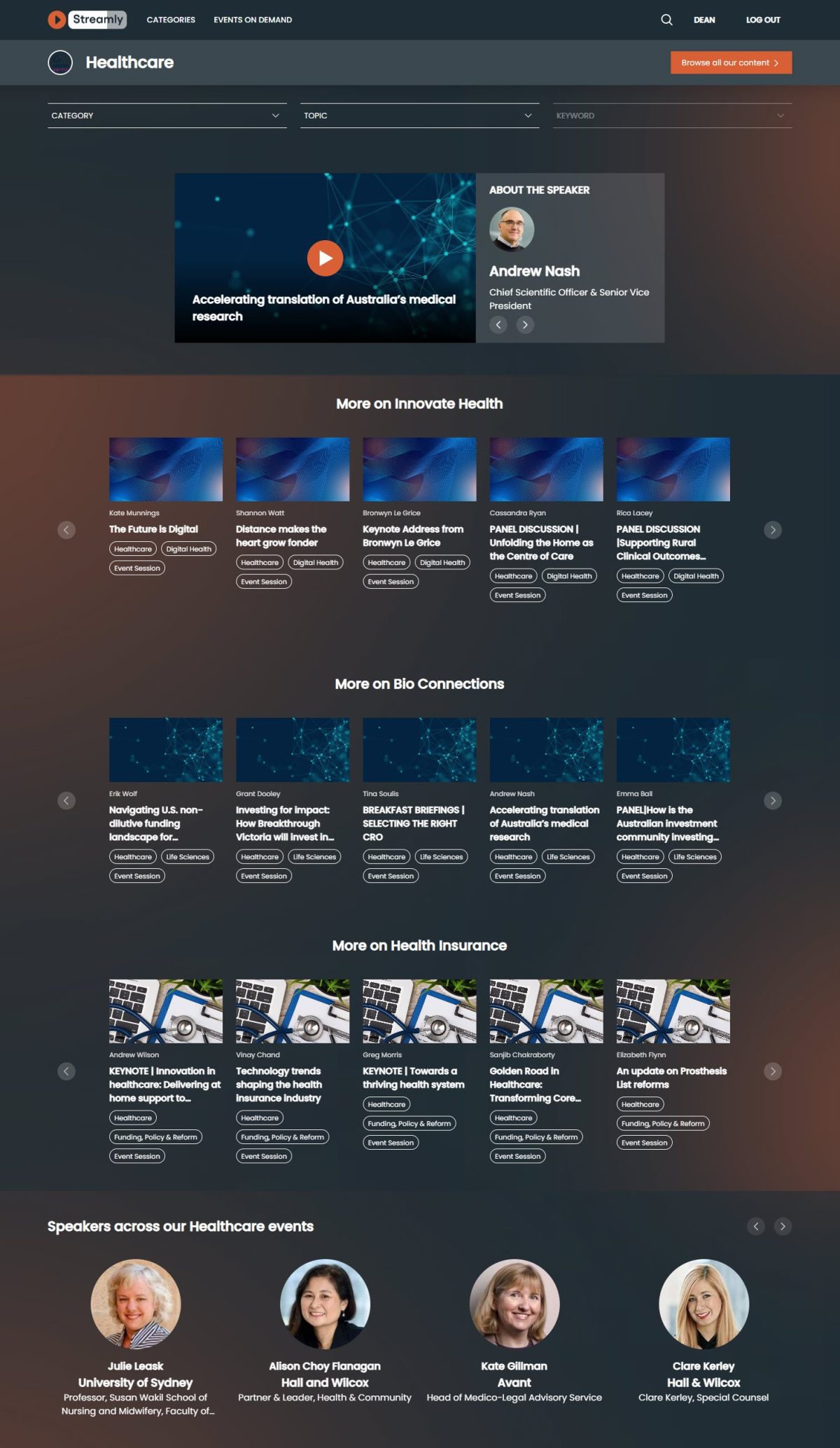 Streamly Access Pass • Informa Connect Australia