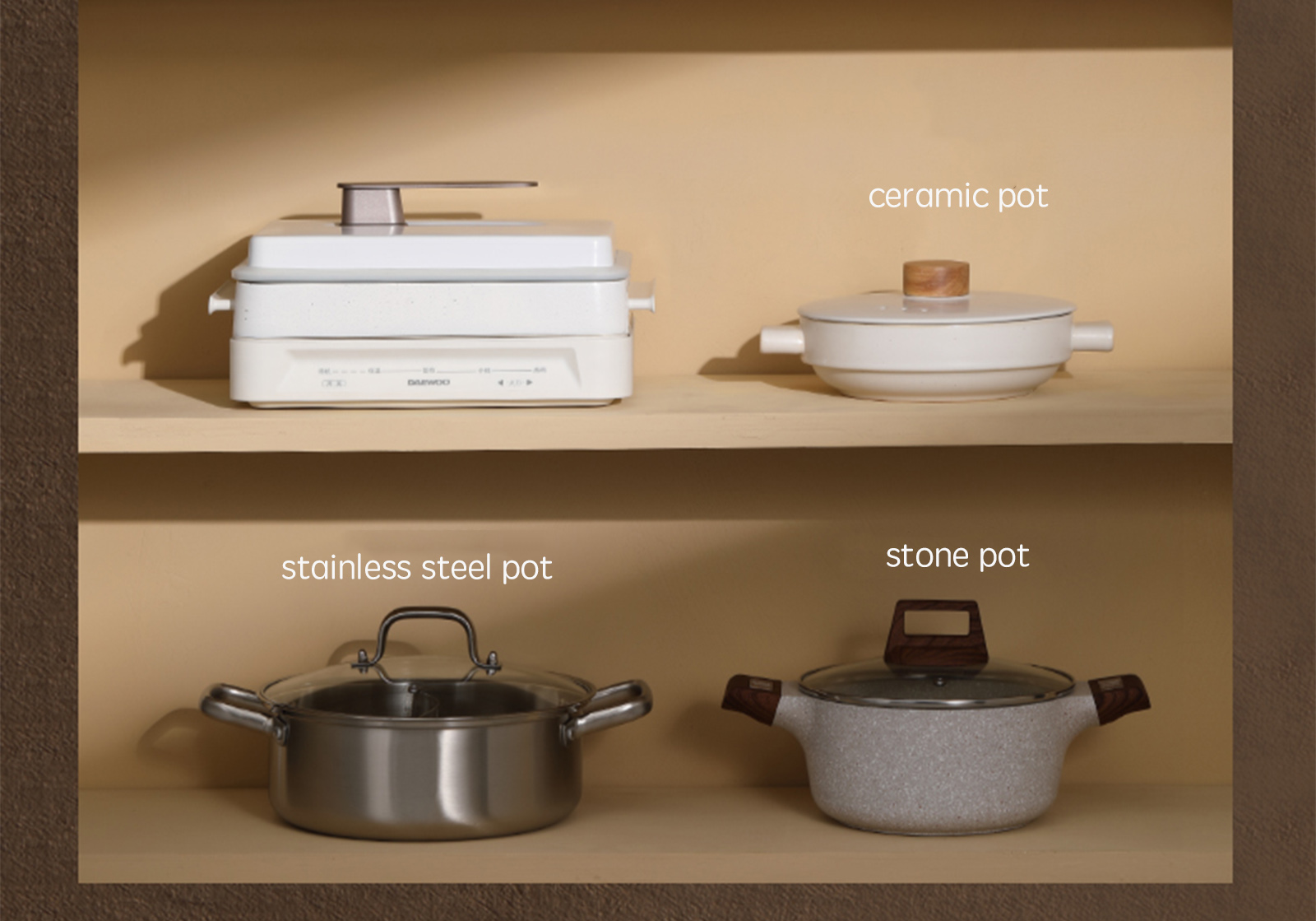 DAEWOO S11 Multifunctional Electric Cooker Heating Pan Electric Cookin ...