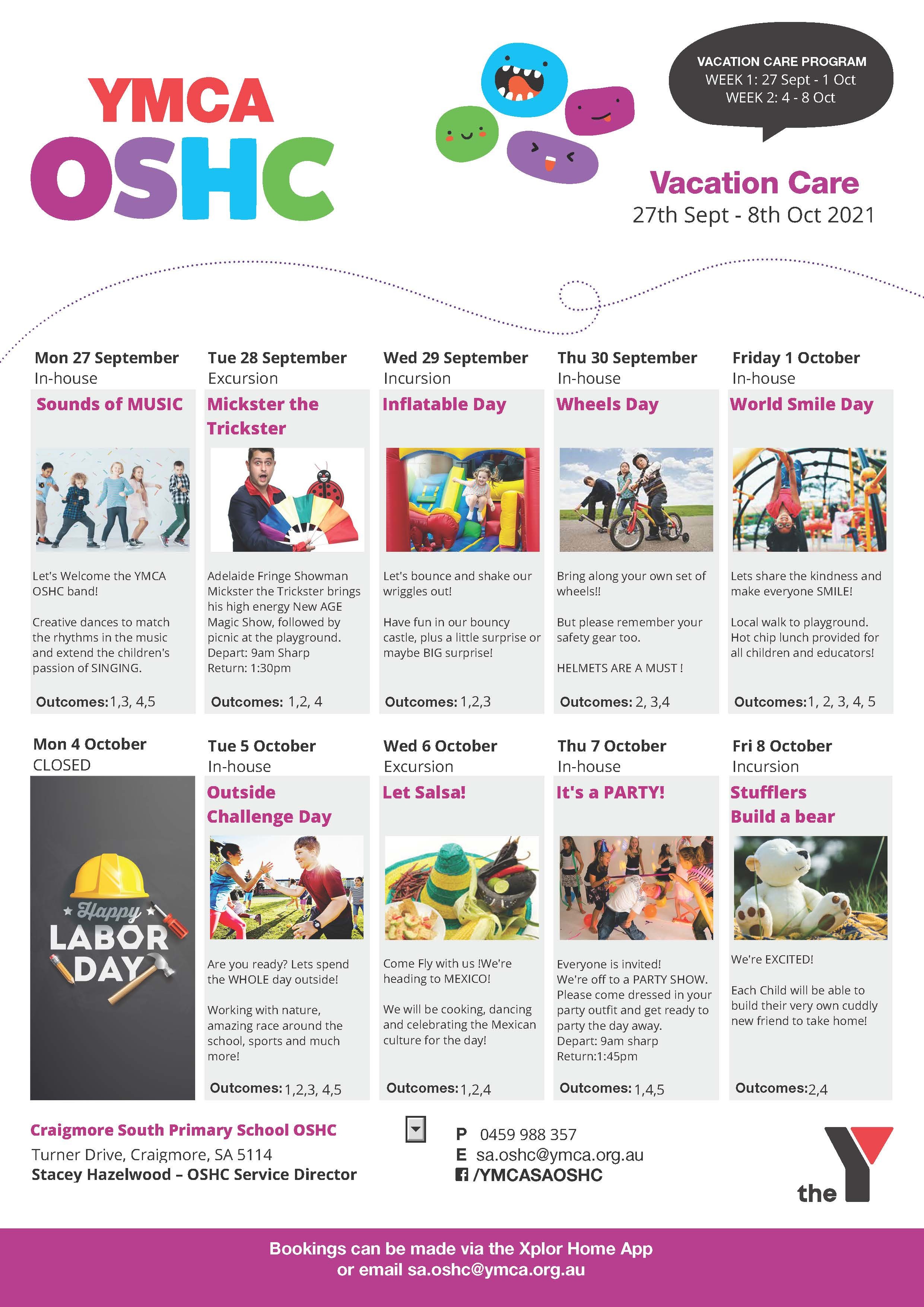 Craigmore South Primary School | YMCA SA